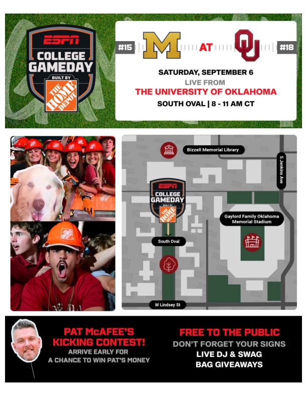 What you need to know: ESPN’s College GameDay heads to Norman for OU ...